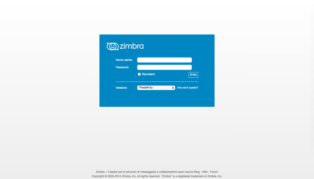 Condivisione di una rubrica in Zimbra - WiTech